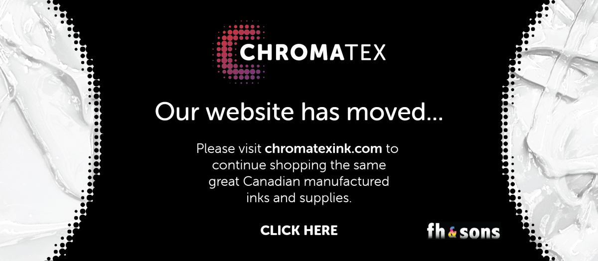 Chromatex InkJet Film Rolls - Screen Printing Supplies Canada